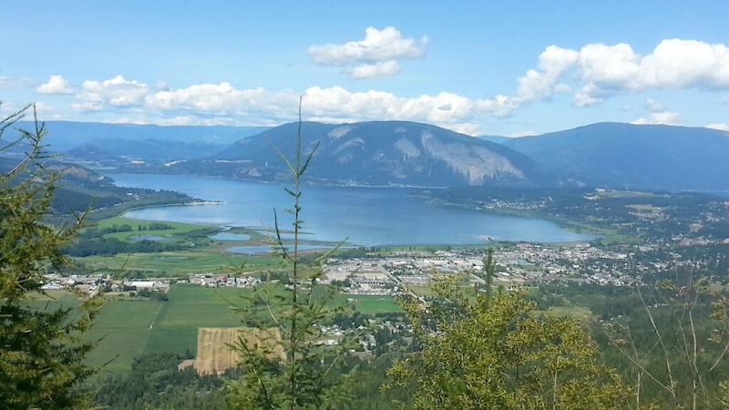 Mt Ida North Rd (mostly deactivated) Mountain Biking Trail - Salmon Arm, BC