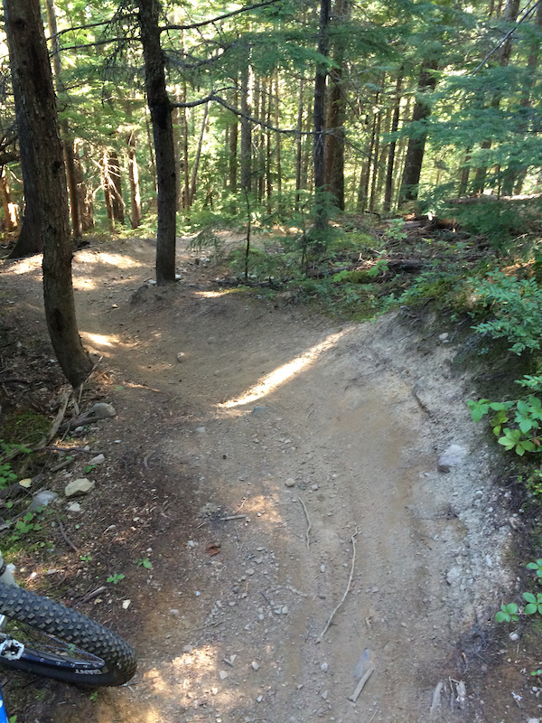 Berm Donor Mountain Biking Trail - Revelstoke, BC