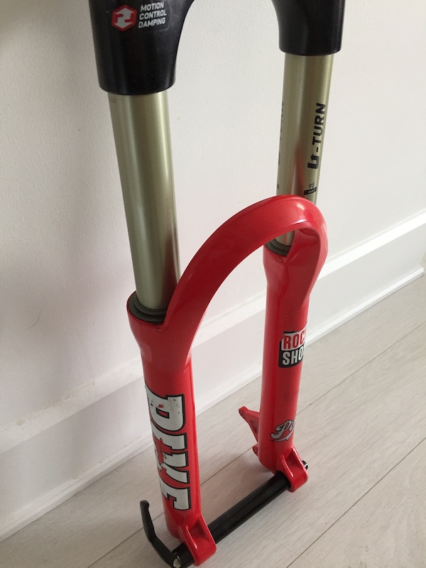 Red Rockshox PIKE Uturn 1 1/8 straight *COLLECTOR* For Sale