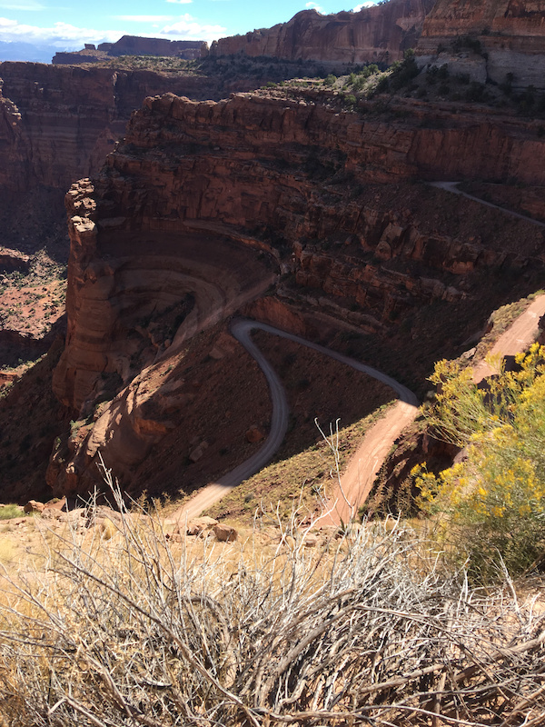 Shafer Trail Mountain Biking Trail - Moab, Utah