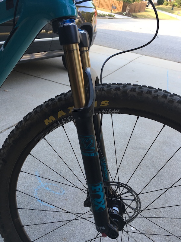 2016 Fox 32 Float Factory 120mm Kashima 15m Axle For Sale