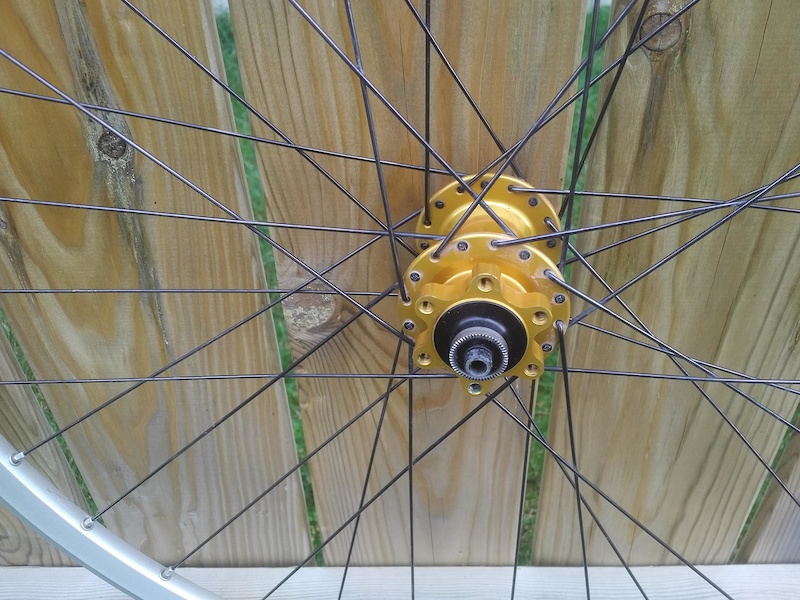 2010 Wheelset - Pro Hope II hubs on Mavic 717 rims For Sale