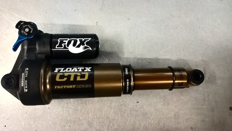 2014 Fox Factory Float X CTD Kashima W/Adj For Sale