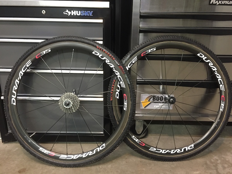 SHIMANO DURA-ACE C35 CYCLOCROSS TUBULARS For Sale
