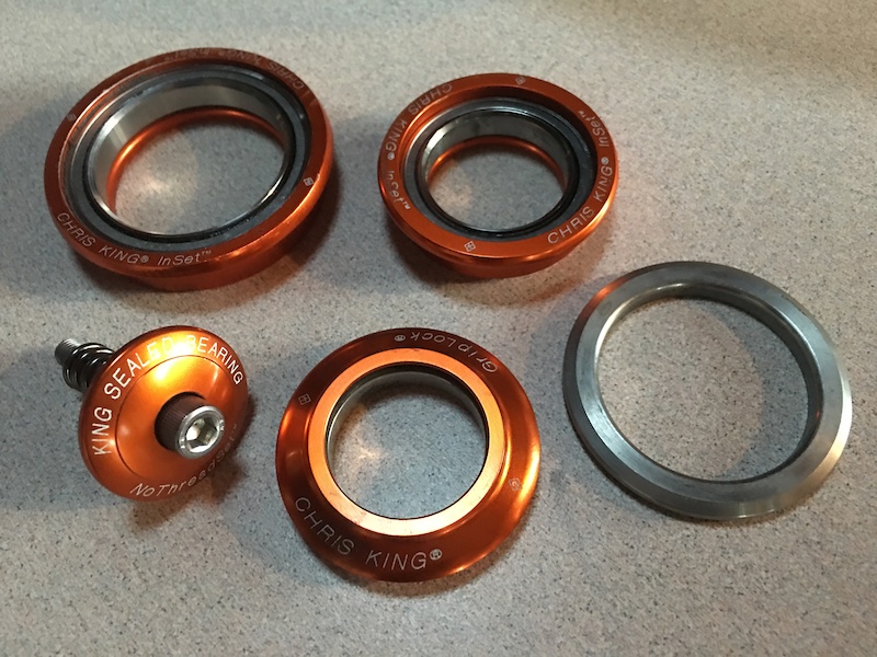 Chris King Headset Inset 2 Mango For Sale