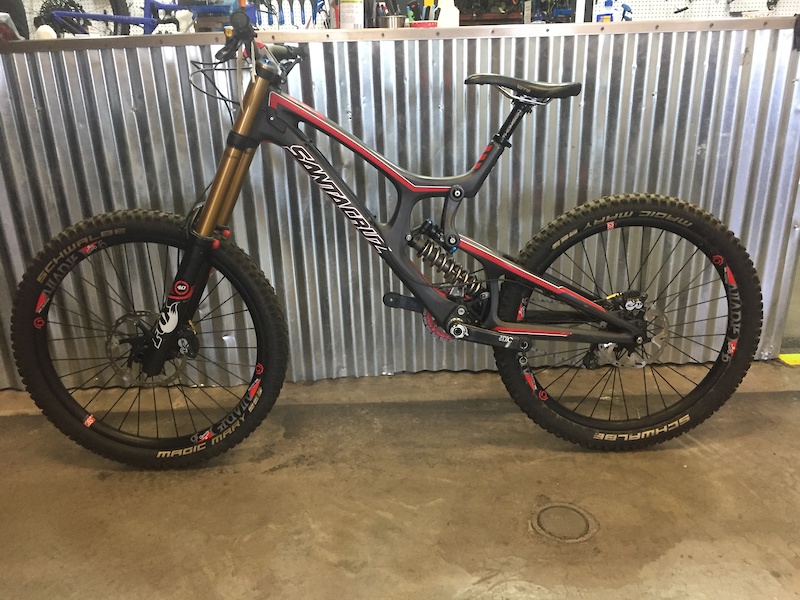 2014 Santa Cruz V10 carbon DH bike downhill v-10 For Sale