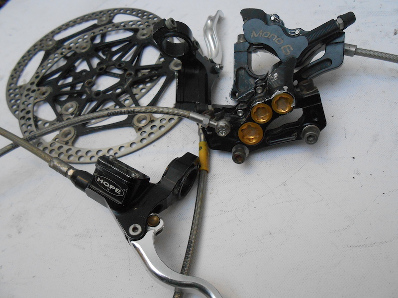 Hope Mono 6 Ti with original rotors CHRISTMAS SALE For Sale
