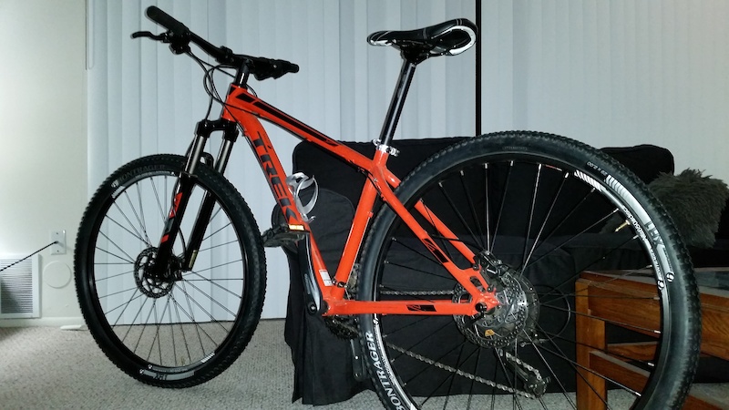 2015 Orange Trek X-Caliber 6 (Stock) Gently Used For Sale
