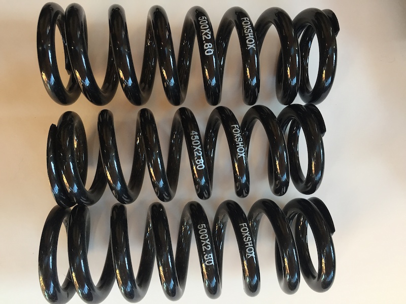 2016 Fox springs 450x2.8 and 500x2.8 For Sale