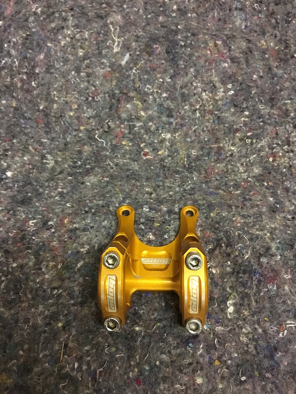 2016 Hope Tech Direct Mount Stem Orange 50mm For Sale