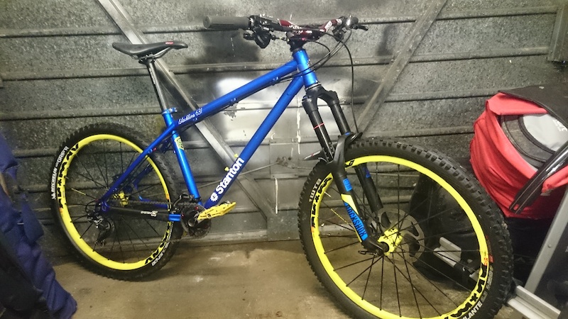 2015 Stanton Slackline 26" Electric Blue 16.5 Medium For Sale