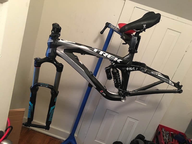 New Trek Scratch 9 Small frame and shock For Sale