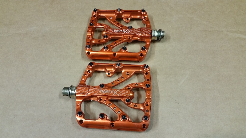 Twenty6 Predator Pedals Orange Ti Axle For Sale