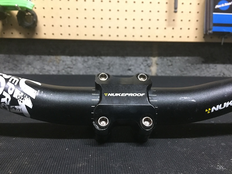 2012 Nukeproof warhead handlebars and stem For Sale