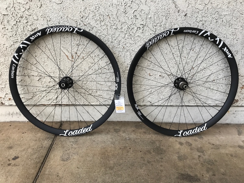 2014 Loaded Precision Carbon AMX V2 wheelset For Sale