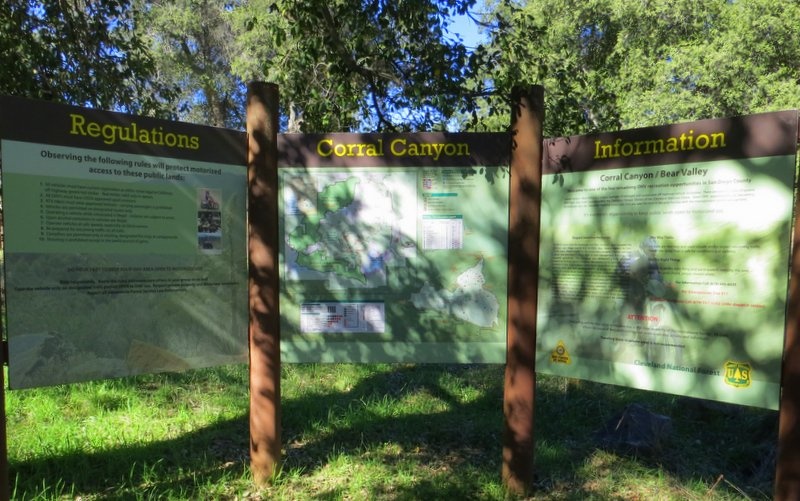 Corral Canyon Trail Mountain Biking Trail - Campo, CA