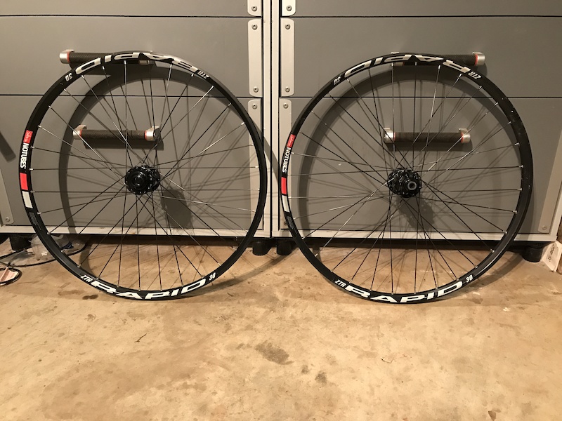2016 Stans Rapid 30 wheelset XD 150 157 rear, 20 front For Sale