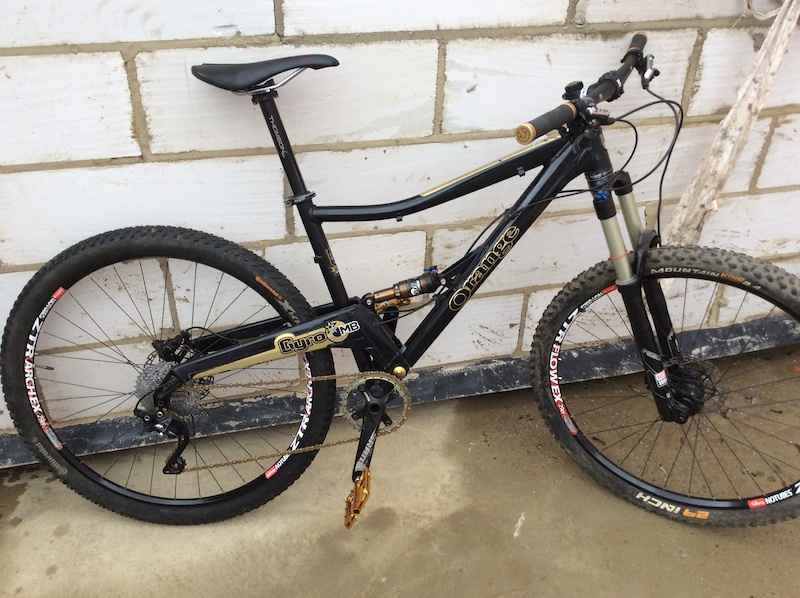 2013 Orange gyro large fox rockshox stans hope For Sale