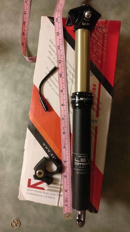 Seatpost dropper, KS LEV Integra 30.9 mm For Sale