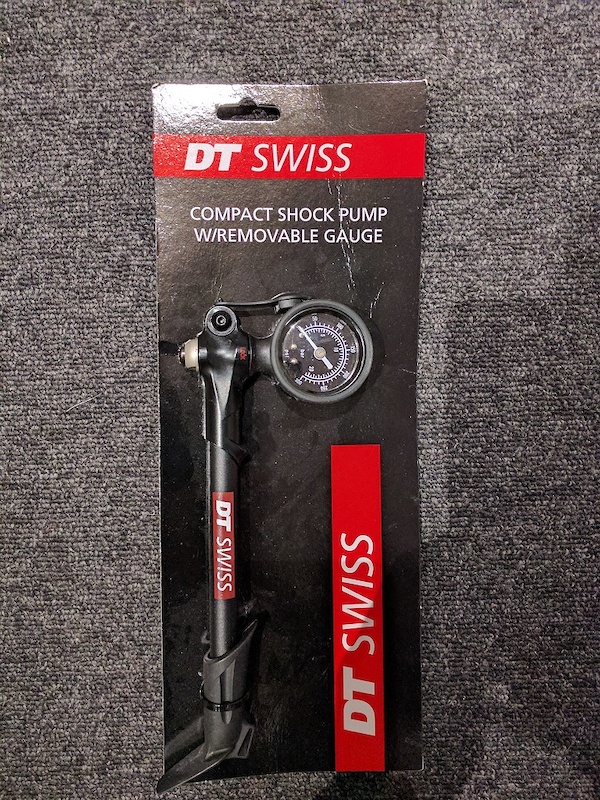 DT Swiss Shock Pump with Removable Gauge For Sale
