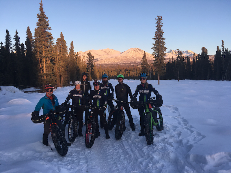 Speedway Mountain Biking Trail - Anchorage, Alaska