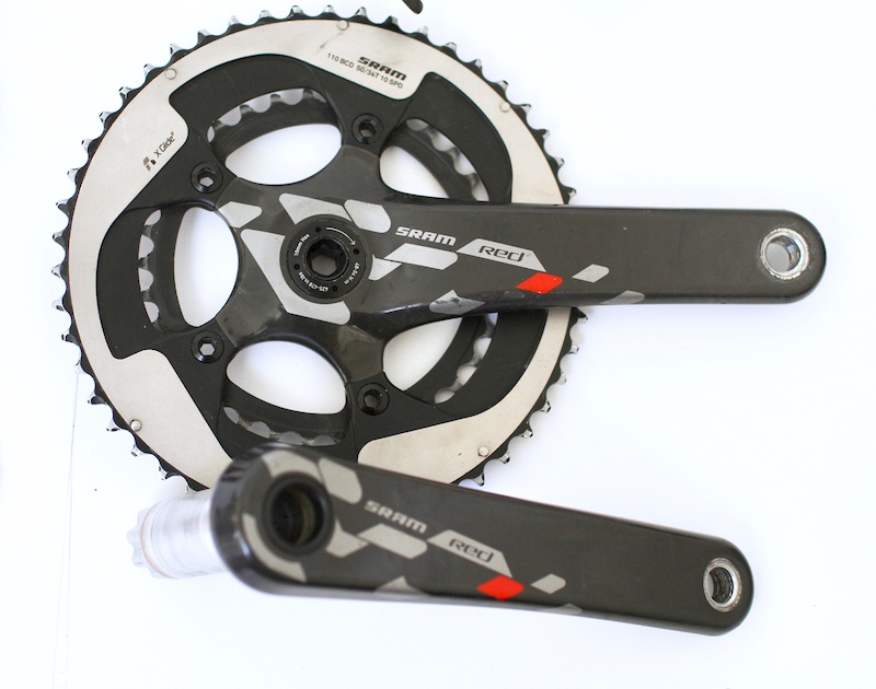 SRAM RED Exogram Crankset 10-Speed 50/34T BB30 For Sale