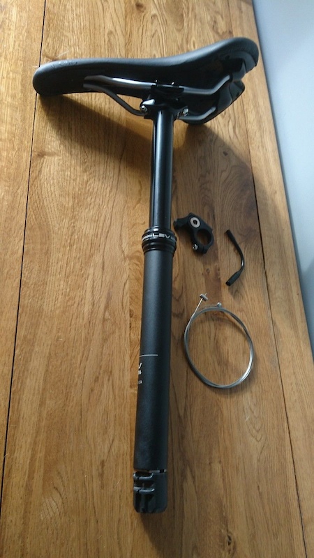 2016 KS LEV INTEGRA 31.6 Dropper Seatpost With Ibis Saddle For Sale