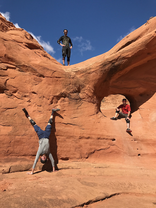 Pothole Arch Mountain Bike Trail - Moab, Utah