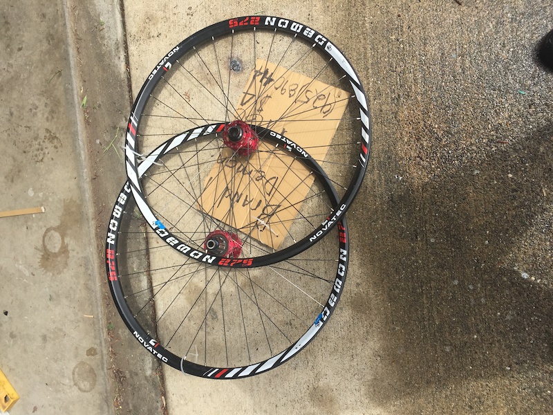 2015 Novatec Demon 27.5 Wheelset For Sale