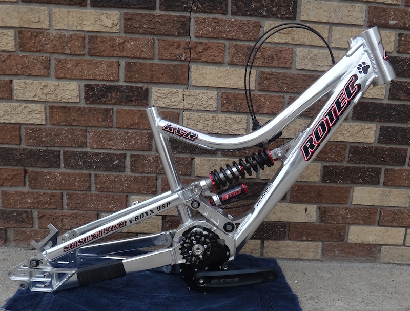 2008 ROTEC PROTOTYPE GEARBOX DH FRAME For Sale