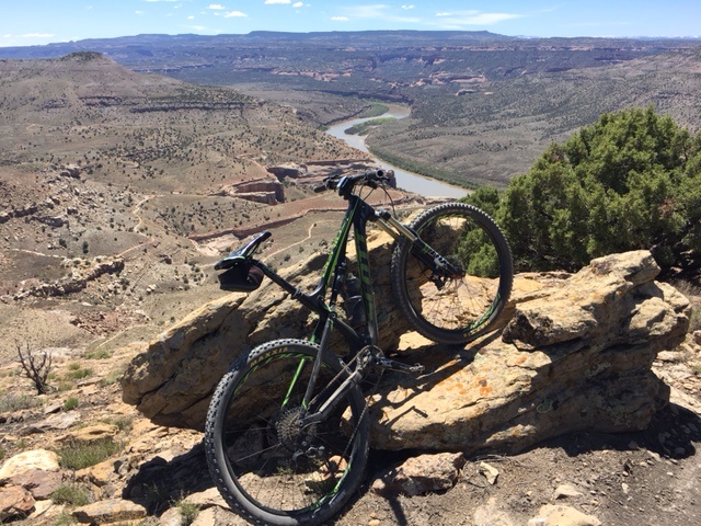 Mack Ridge (East) Mountain Biking Trail - Loma, Colorado