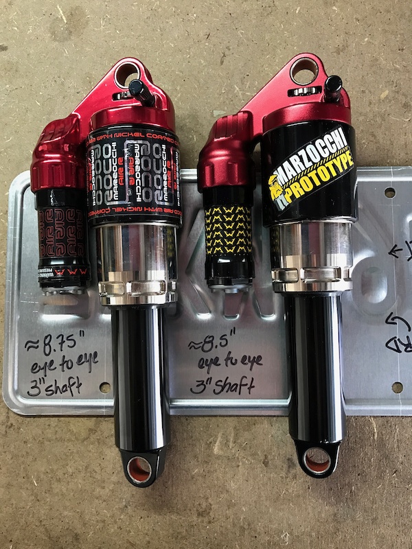 2010 Mazocchi Roco Air R Prototype and Production Shocks For Sale