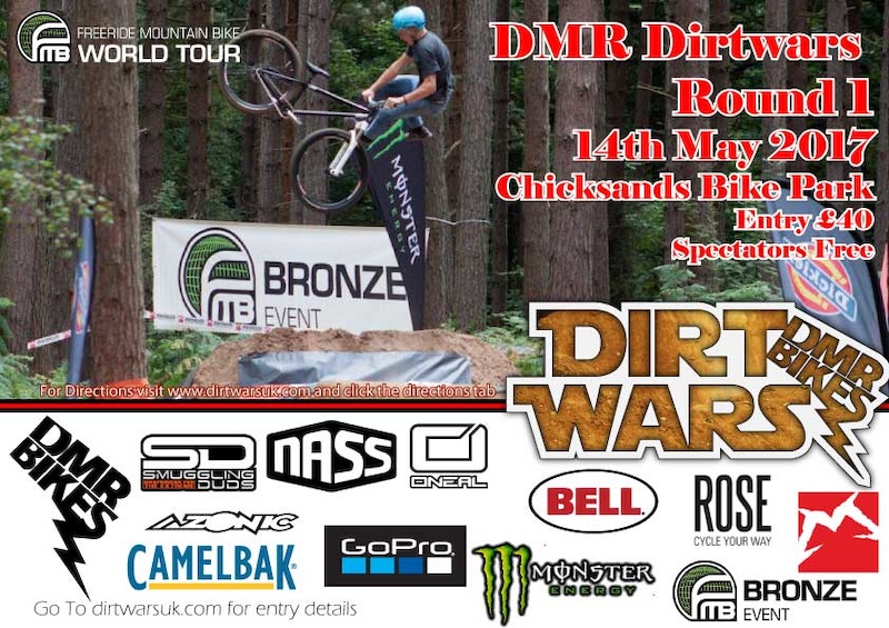 DMR Dirt Wars UK Starts this Weekend at Chicksands Bike Park - Pinkbike