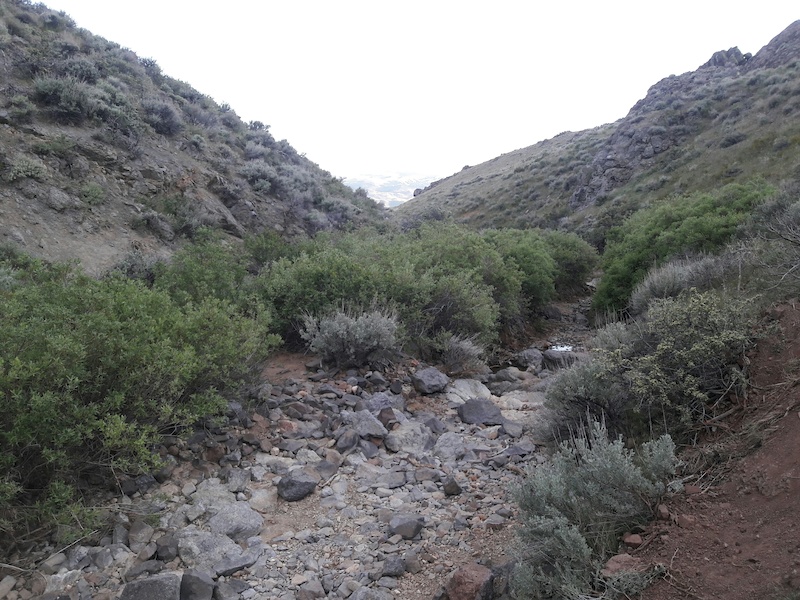 Keystone Canyon Mountain Bike Trail - Reno, Nevada