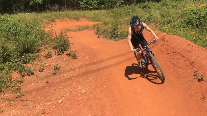 Slalom Course Mountain Biking Trail - Charlotte, NC