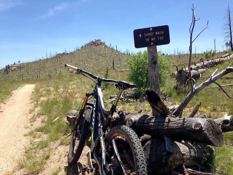 Sandy Wash Mountain Biking Trail - Buffalo Creek, CO