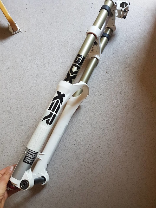 2013 Rockshox Boxxer R2C2 white 200 DH race For Sale