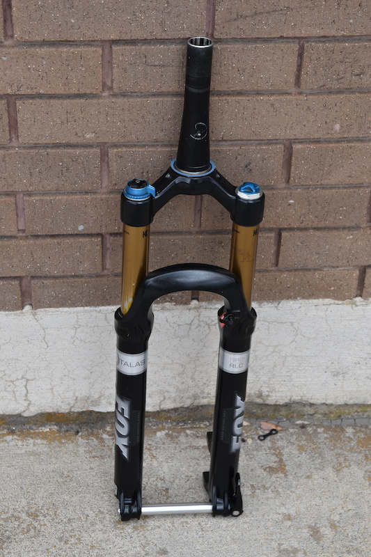 2014 Fox Float FIT RLC Kashima 120 (Tapered, 15mm) For Sale
