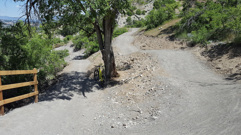 Slate Canyon Park Downhill Mountain Biking Trail - Provo, UT