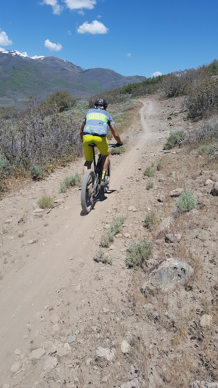 Riverview Double Track Mountain Biking Trail - Heber City