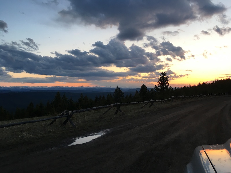 Baseline Shuttle Road Mountain Biking Trail - Rocky Mountain House