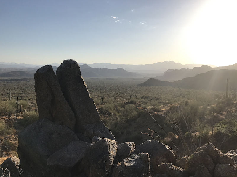 Lone Mountain Loop NorthEast Section Hiking Trail - Apache Junction