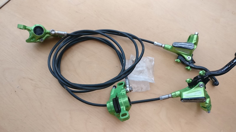 2016 hope brakes TEAM GREEN x2 Tech 3 For Sale