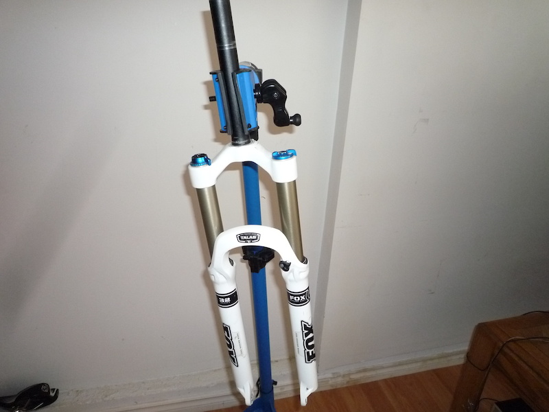 fox 32 talas fit rlc 1-1/8" white 140mm For Sale