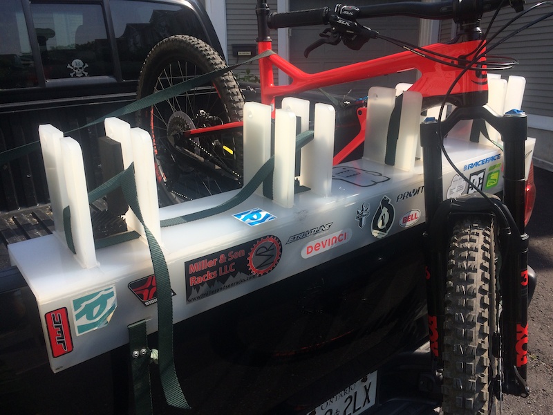 Pickup tailgate bike rack For Sale