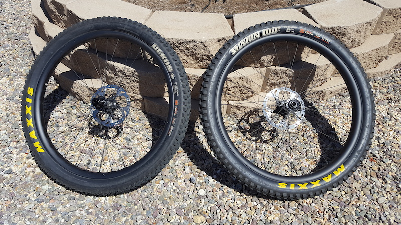 2017 Nextie 36 mm int width Carbon rims w/boost hubs For Sale