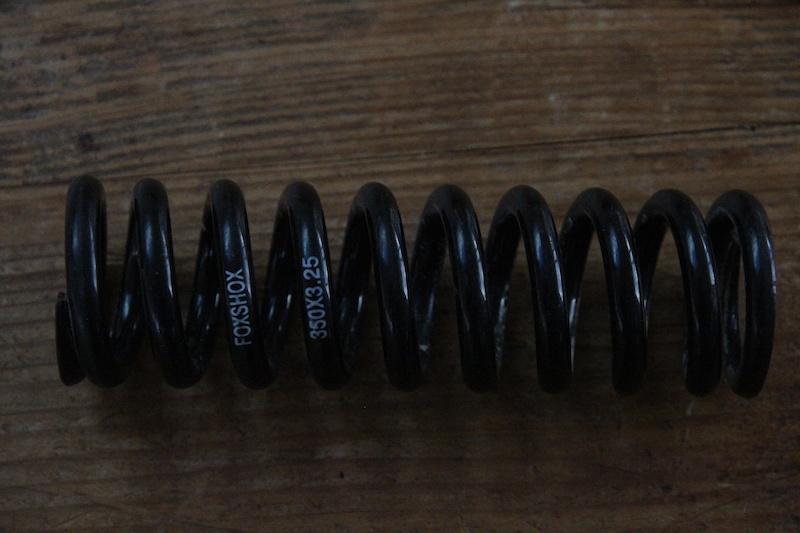 Fox steel spring FOXSHOX 350x3.25 COIL For Sale