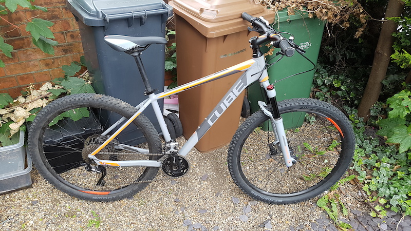 2016 Cube Acid grey and orange 27.5 For Sale