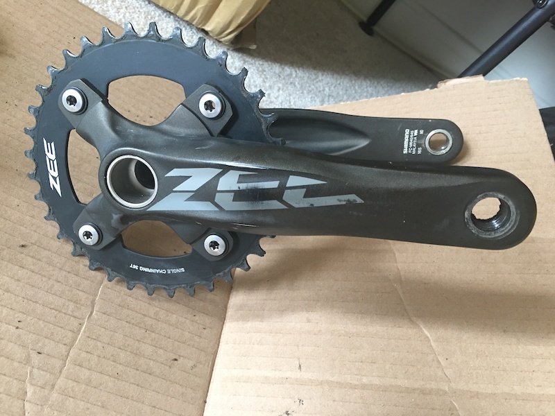 2014 Zee Crank & 36T Chainring + BB + MRP Guide For Sale