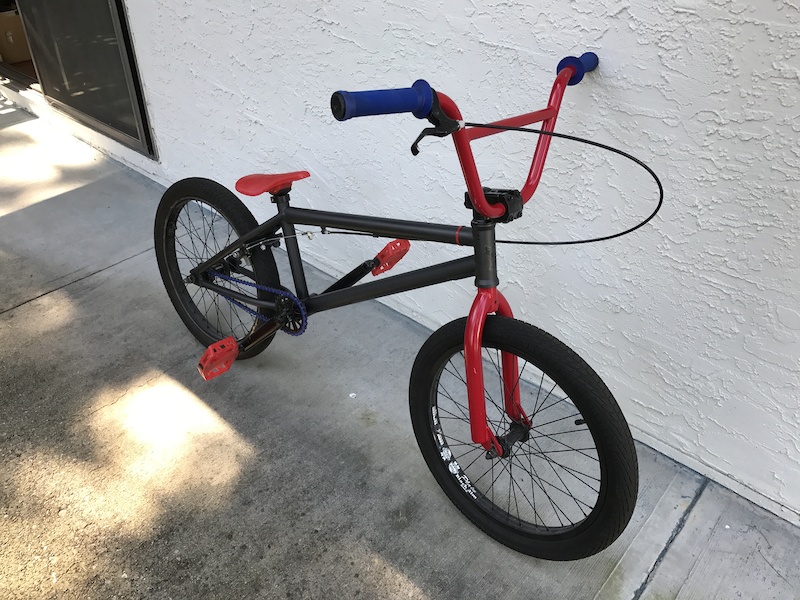 2013 Grey/Red/Blue Premium BMX Bike For Sale